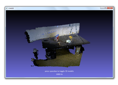 Chai 3D之点云技术