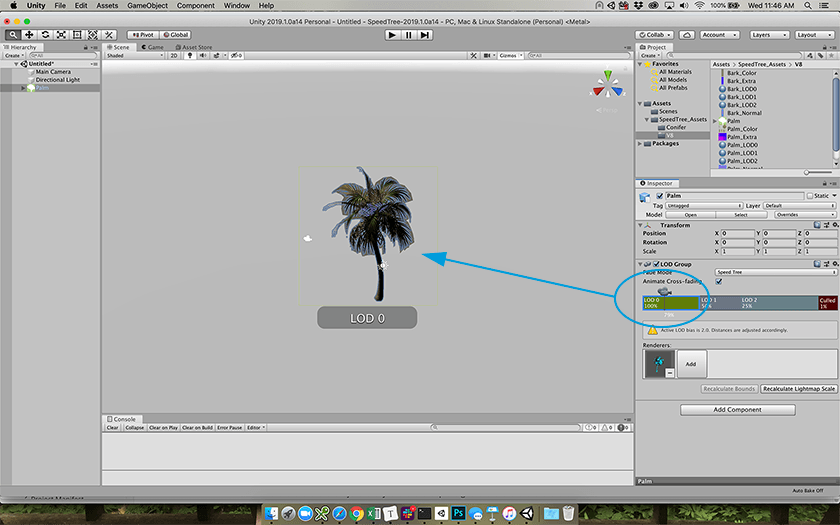Unity3D：LOD 组