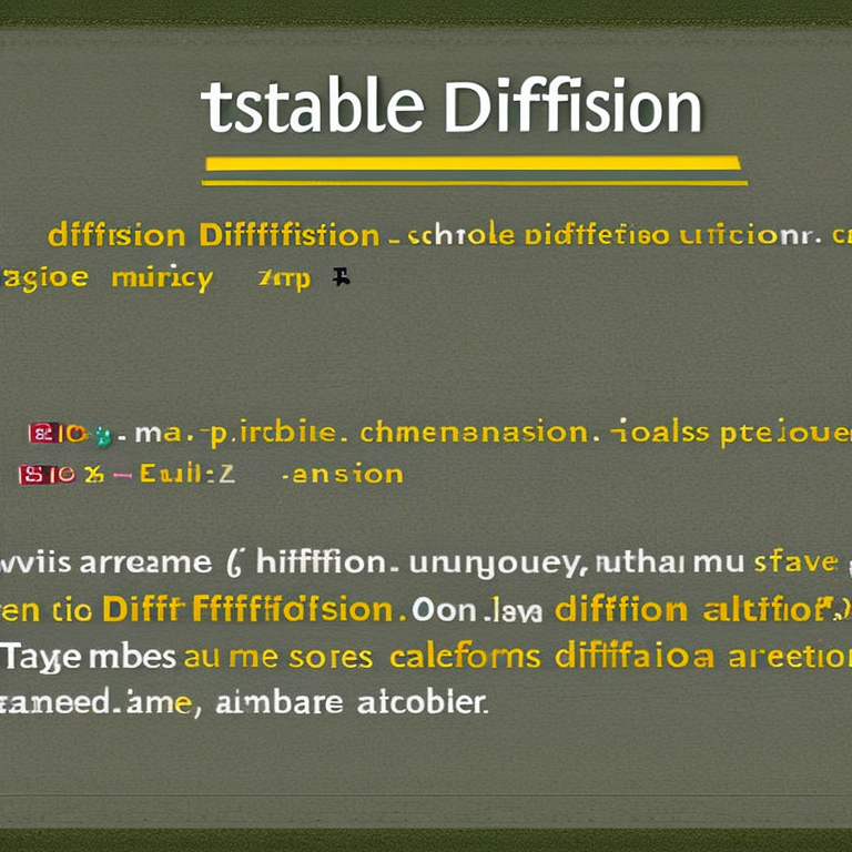 stable diffusion为什么能用于文本到图像的生成